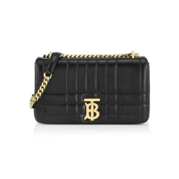 Burberry | Bags | Burberry Small Lola Quilted Leather Exploded Check ...